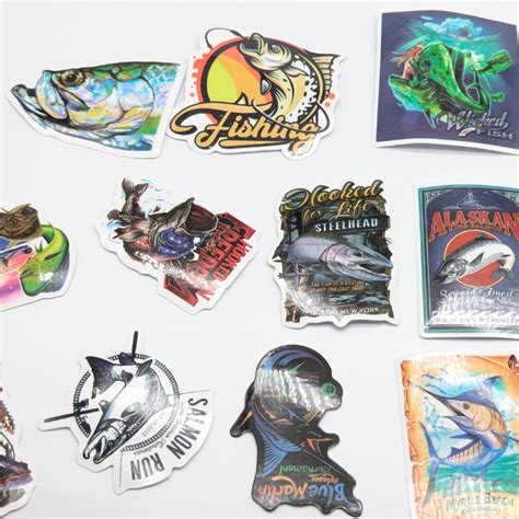 【luz路亞】【現貨】一張一元！釣魚貼紙 隨機出貨 路亞盒 工具箱 不挑款 有大有小 蝦皮購物