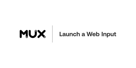 Launch A Web Input Api Reference