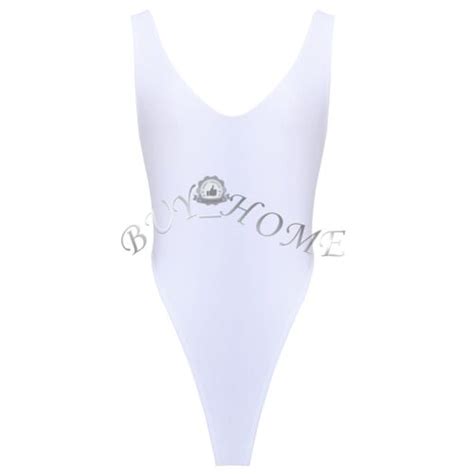 High Cut Jumpsuits Women Stretchy Thong Leotard Gymnastics Dance Wear