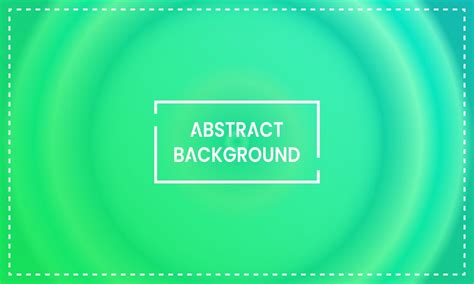 Pastel Blue And Green Radial Gradient Abstract Background With Frame