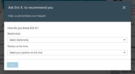 How To Request A Linkedin Recommendation Tutorial With Desktop And