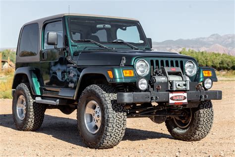 12k Mile 2001 Jeep Wrangler Sahara For Sale On Bat Auctions Closed On