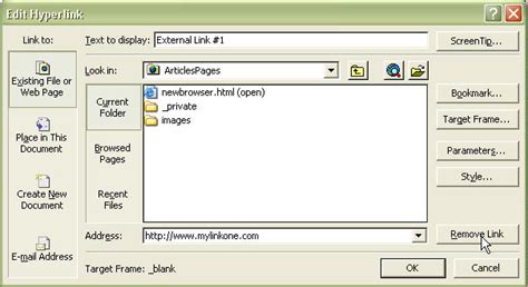 Remove Links Quickly In Microsoft FrontPage Office Articles