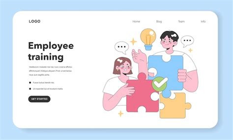 Premium Vector Collaboration Concept Two Individuals Connecting Puzzle Pieces Symbolizing