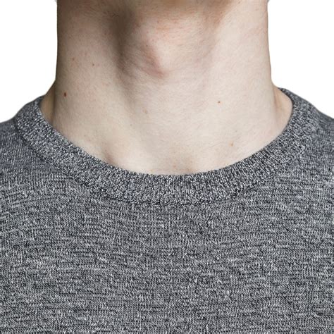 Jack Jones Mens Knitted Jumper Basic Slim Fitting Crew Neck Sweat Top
