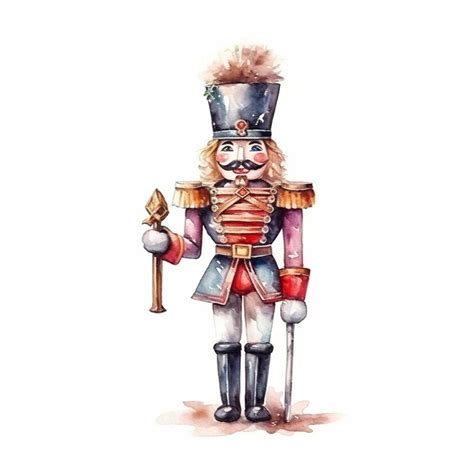 Premium Ai Image Arafed Image Of A Nutcracker With A Cane And A Nutcracker Generative Ai