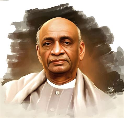 Sar Vallabhbhai Patel Vector Illustration Premium Ai Generated Vector