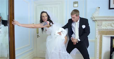 Dashing MILF Enjoys Her Wedding Day Fucking The Bestman Instead Of Behaving Nicely Alpha Porno