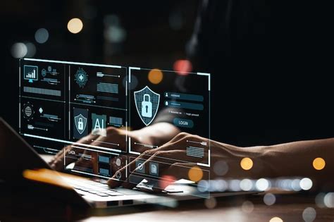 Premium Photo Cyber Security User Type Login And Password Keeping