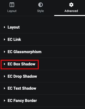 Advanced Box Shadow Extension Tutorial Essential Classy Addons For Elementor