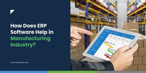 Expand Smerp How Does Erp Help In Manufacturing Industry 2025 Guide Of Erp Software