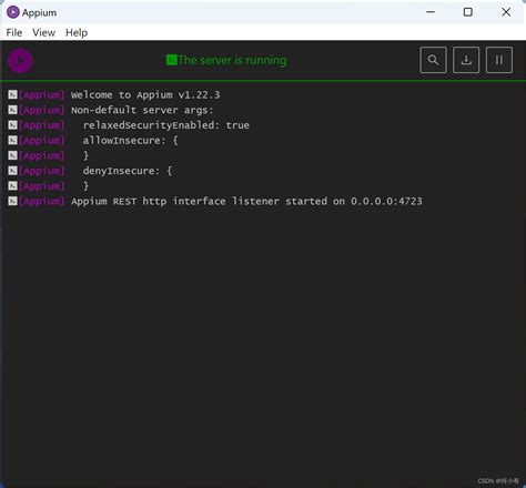 Appium Server Gui Appium Inspector 定位ui元素appium Server Ui Csdn博客