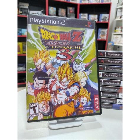 Dragon Ball Z Budokai 3 Ps2 Jogo Prensado Shopee Brasil
