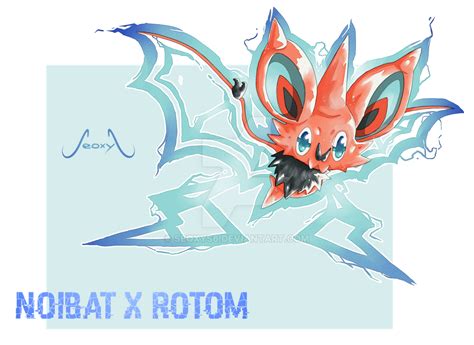 Rotom X Noibat [closed] By Seoxys6 On Deviantart Pokemon Mix Pokemon