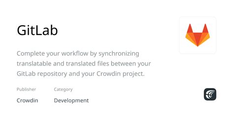 Gitlab Crowdin Translate And Localize Your Content