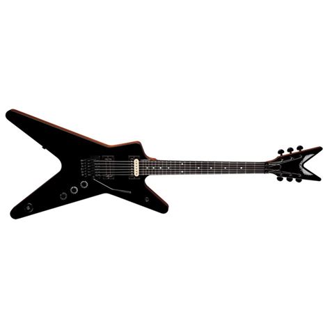 Dean Usa Ml Dime Cbk Usa Dime Ml Classic Guitar Ebony Fretboard Black