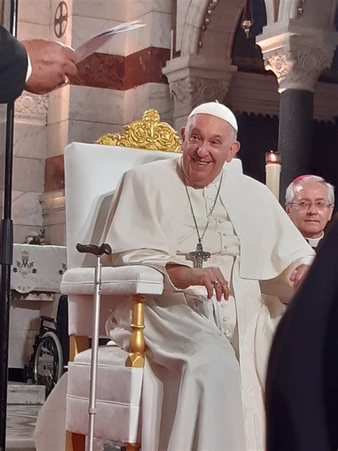 Le Pape à Marseille Trinitaires
