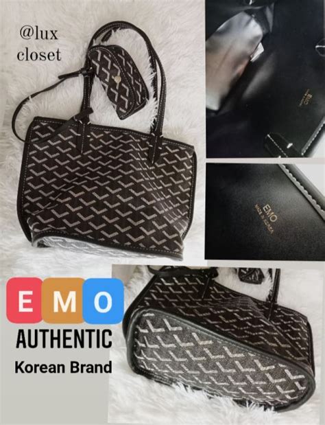 Authentic Emo Korean Small Tote Bag Lazada Ph