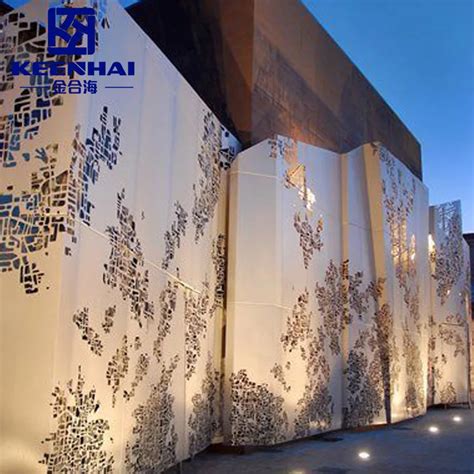 Cladding Decor Metal Laser Cut Facad Panel Wall Panel Build Facad Aluminium Panel Buy Custom