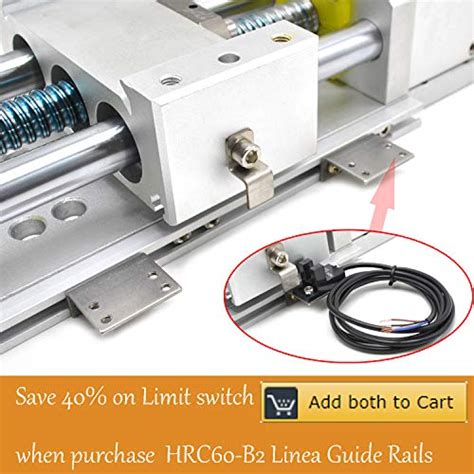 cnc linear motion rail guide 200mm stroke ball screw electric linear