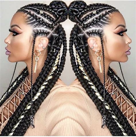 Ghana Braids Ou Tresses écailles Idées De Coiffures Africaines