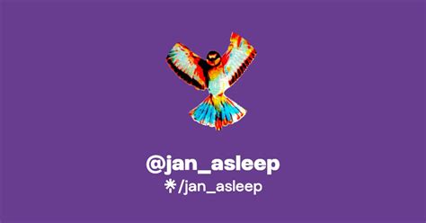 Jan Asleep Instagram Linktree