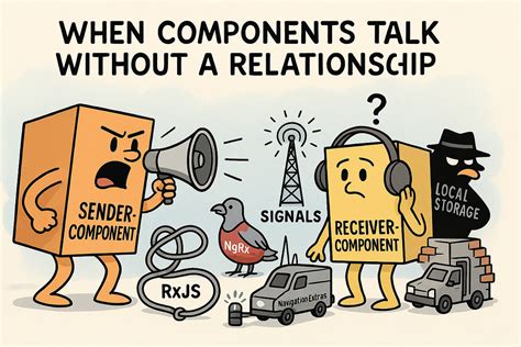 Passing Data Between Unrelated Components In Angular Nosy Strangers