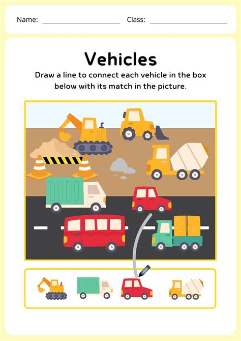 Construction Activity Pack Etsy