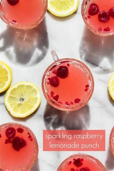Sparkling Raspberry Lemonade Punch Off The Eaten Path