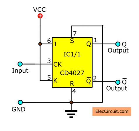 Simple Flip Flop Circuit Diagram
