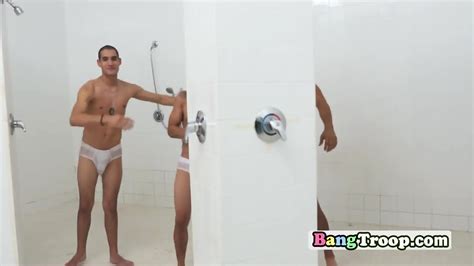 Military Guys Decide To Spice Things Up In The Showers Eporner