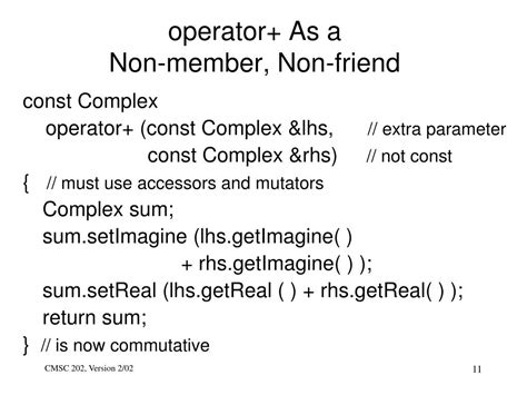 Ppt Operator Overloading Powerpoint Presentation Free Download Id