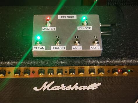 last one custom heavy duty 6 way midi footswitch for reverb