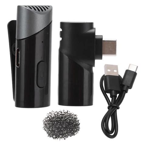 Akozon Microphone sans fil portatif MYM Microphone sans fil portable Réduction du bruit