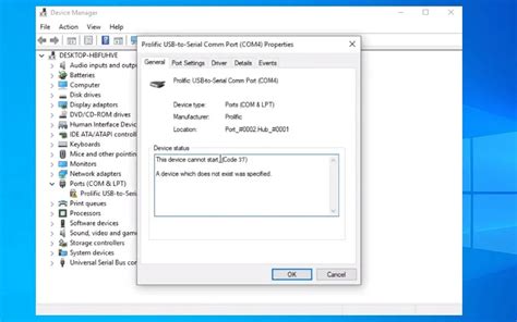 Windows Cannot Initialize The Device Driver For This Hardware Code 37 Windows101tricks