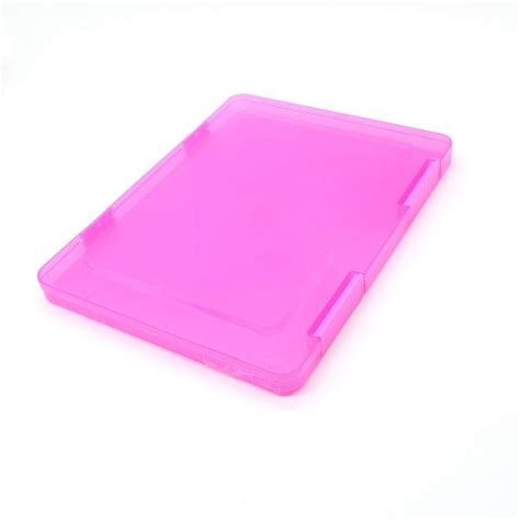 A4 Size PP Transparent File Folder Carrying Case File Case And File Box