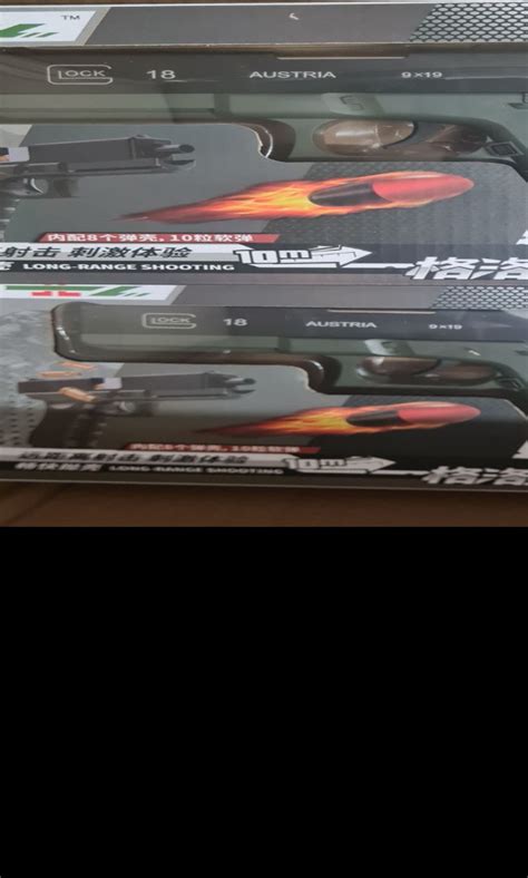 Glock Soft Bullet Toy Gun Hobbies Toys Toys Games On Carousell