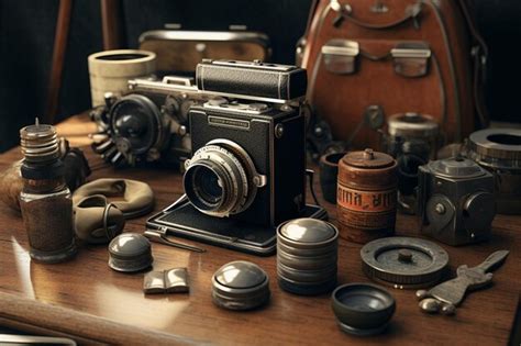 Premium Ai Image Photos Of Vintage Objects With A Vintage Effect Oc 00614 00