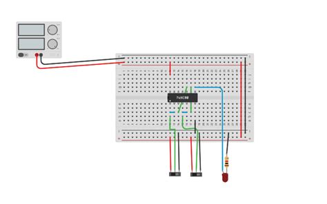 Circuit Design Or Gate Using Nand Tinkercad