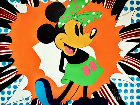 Pop Art Minnie Mouse