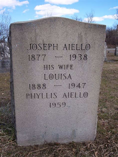 Giuseppe Joseph” Aiello 1877 1938 Find A Grave Memorial