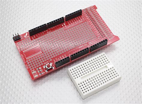 Arduino MEGA ProtoShield V3 Desarrollo Prototipos Shield Hobbypartes