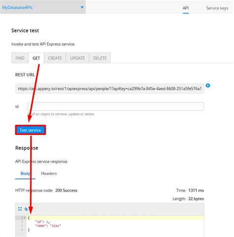 creating apis for relational database jqm app