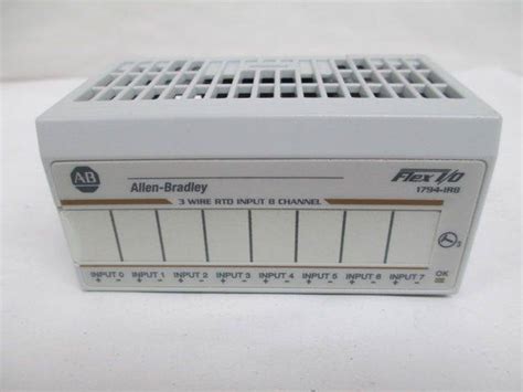 Allen Bradley 1794 Ir8 Flex Io Rtd Input Module 3wire D208354