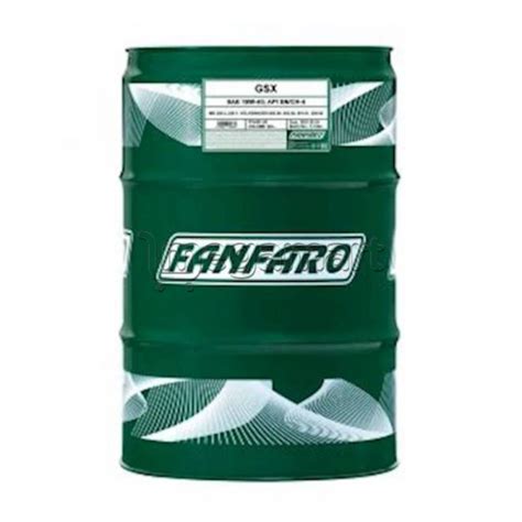 Mineral mühərrik yağı Fanfaro GSX 50 20W 50 208l Metal Avtoyağlar