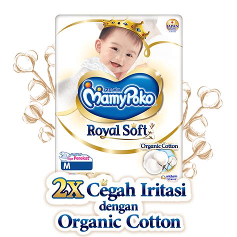MamyPoko Royal Soft Tape Size M MamyPoko Indonesia