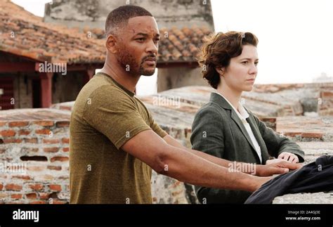 Gemini Man From Left Will Smith Mary Elizabeth Winstead 2019 Ph