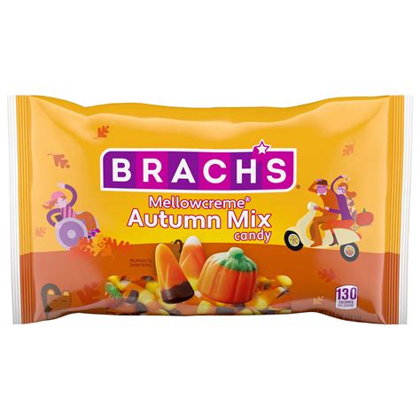 Brachs Assorted Flavors Autumn Mix Candy100pk