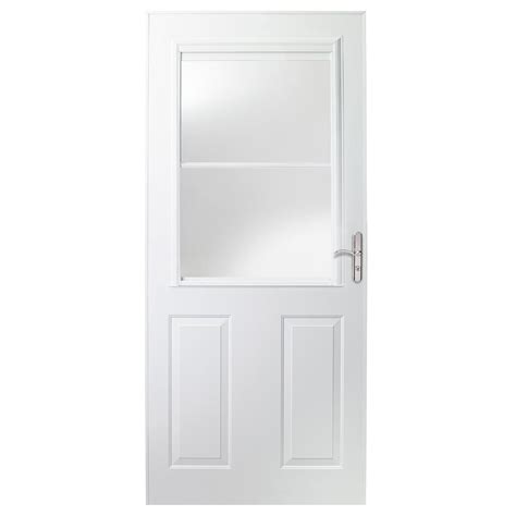 Emco 32 In X 80 In 400 Series White Universal Traditional Self