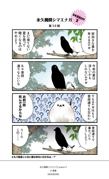 隔週 月金Season3 配信中 あざといシマエナガと賢い シマエナガとカラスさん永久機関シマエナガ傑作選配信中 さんの